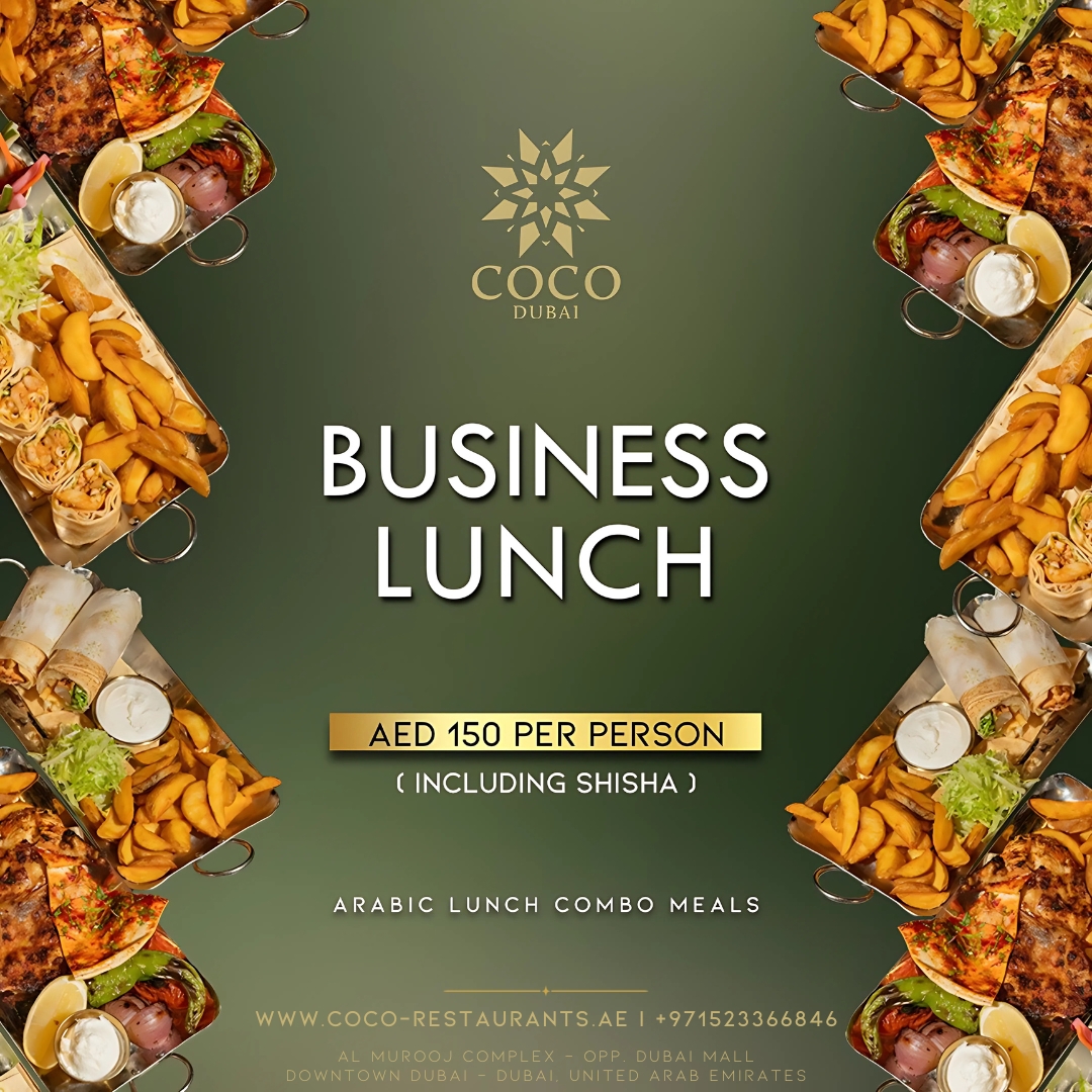 What’s On | COCO Grill & Lounge - Dubai